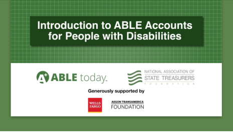 Introduction to ABLE - State Treasurer Colleen C. Davis - State of Delaware